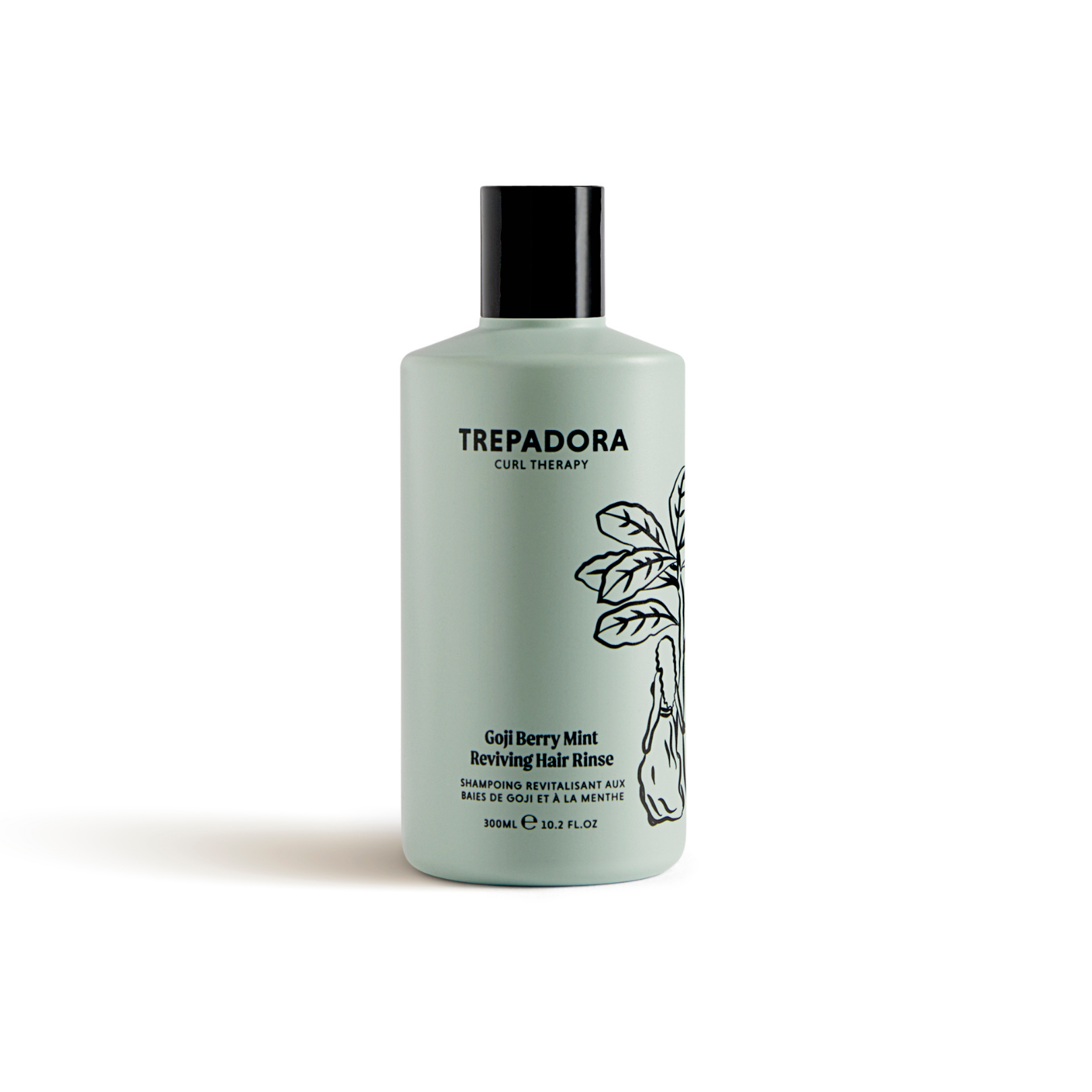 Goji Berry Mint Reviving Hair Rinse 300ml, curly hair cleanser, vegan ...