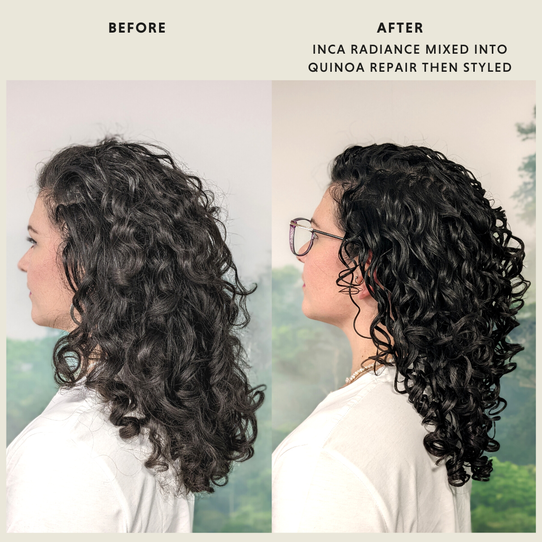 Inca Radiance Repairing Elixir 50ml, curly hair repair oil, Inca Inchi ...